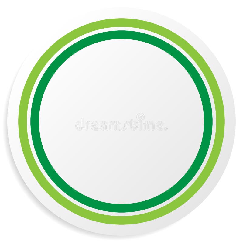 Blank, Empty Circle Shape, Circle Design Element. Circular, Circle ...