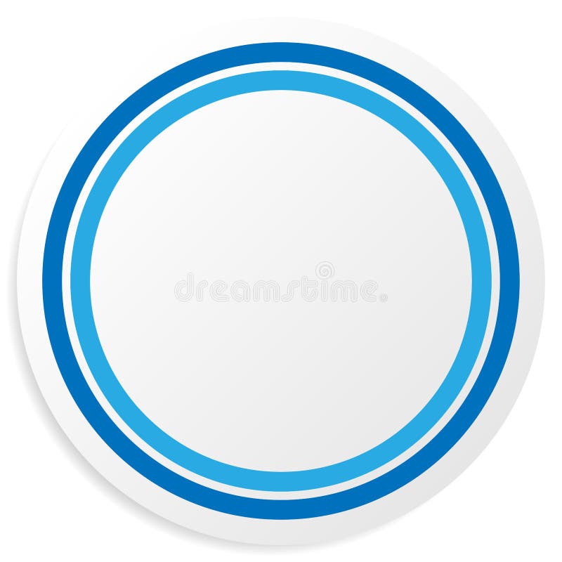 Blank, Empty Circle Shape, Circle Design Element. Circular, Circle ...