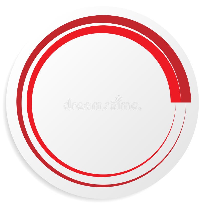Blank, Empty Circle Shape, Circle Design Element. Circular, Circle ...