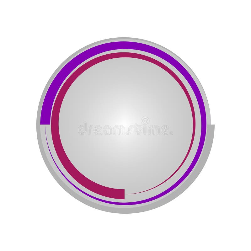 Blank, Empty Circle Shape, Circle Design Element. Circular, Circle ...