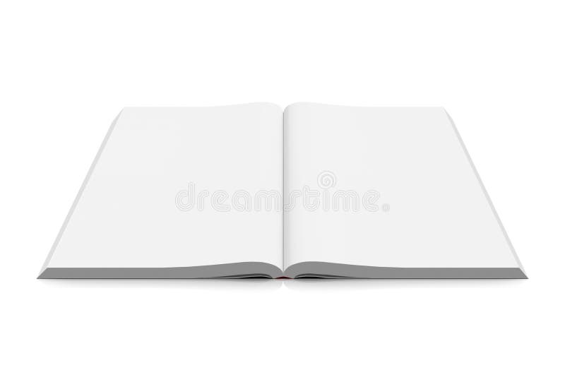 Blank Empty Cover Hardcover Book Stack Collection Stock Illustration ...