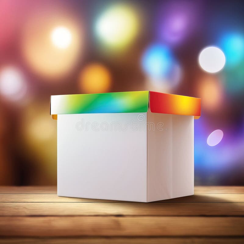 Blank Empty Generic Cardboard Box Container, Product Packaging Mockup ...