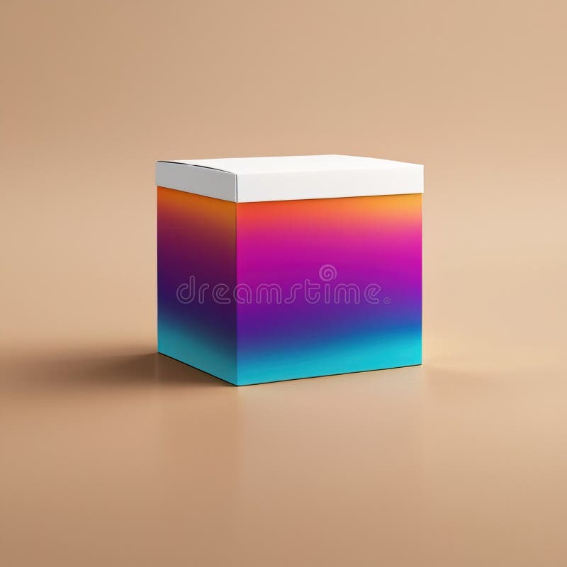 Blank Empty Generic Cardboard Box Container, Product Packaging Mockup ...
