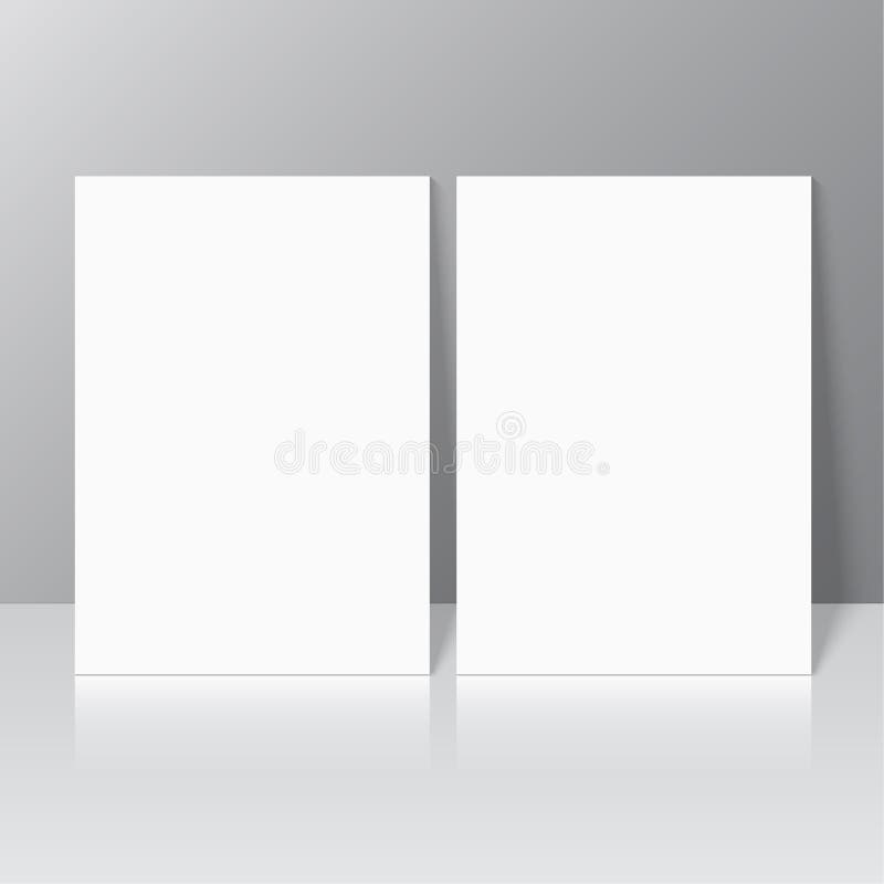 Empty Magazine, Album or Book Template. Stock Illustration ...