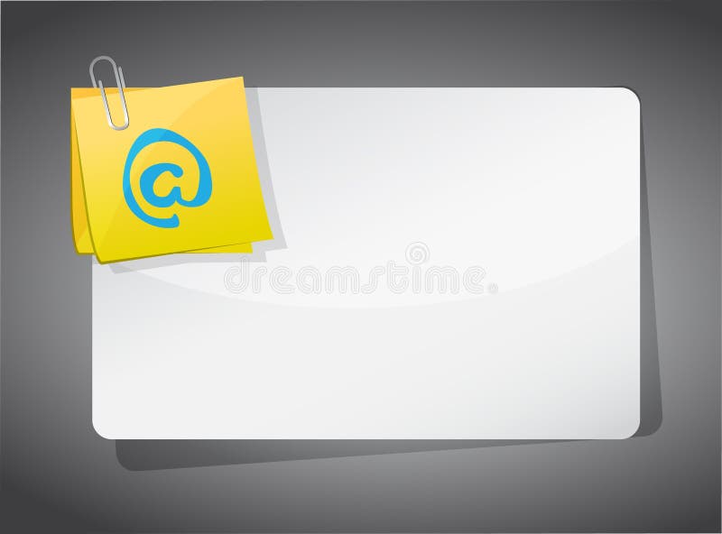 Blank Empty Online Board. Illustration Design Stock Illustration ...