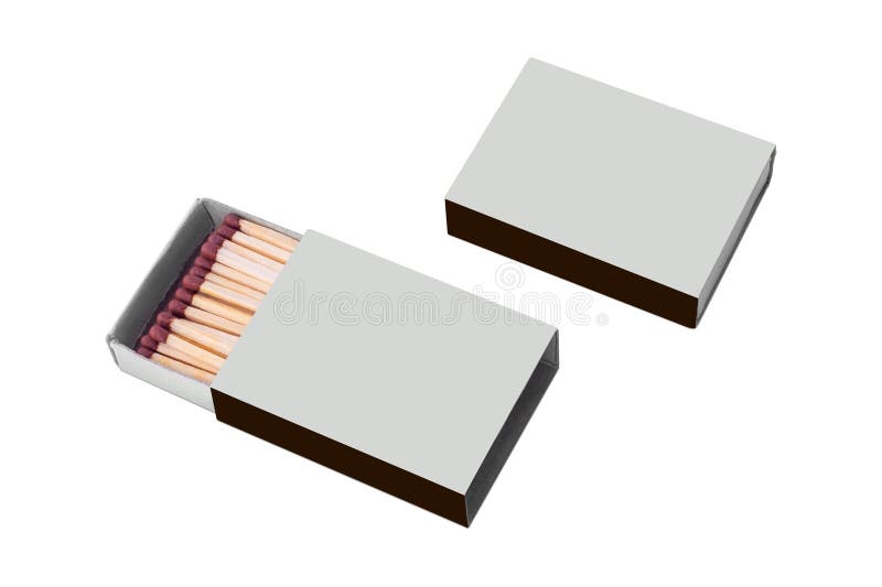 Matchbox Mockup White Stock Illustrations – 232 Matchbox Mockup White ...