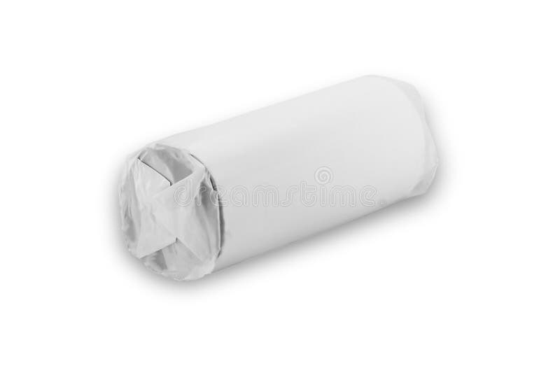 Blank Empty Package of Round Biscuit Cookies Mockup Isolated on White ...