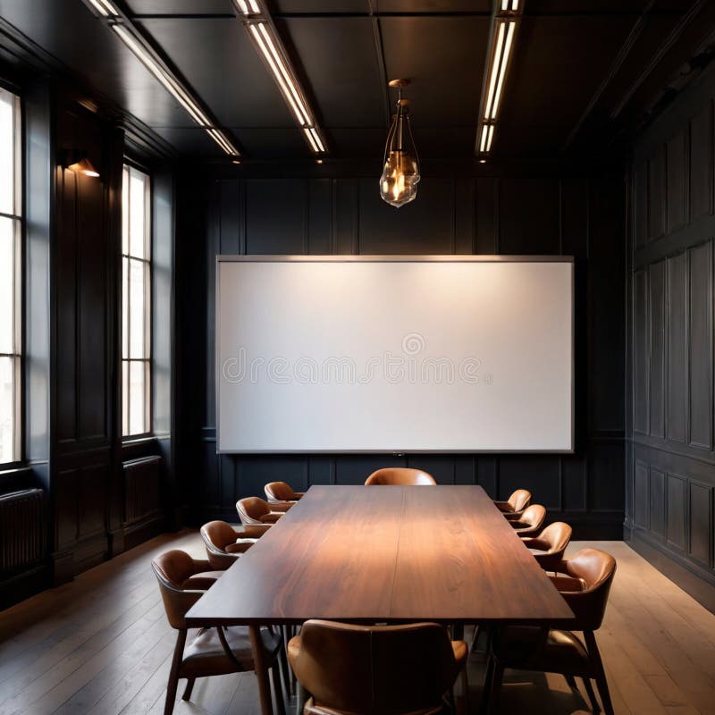 Blank, Empty, Whiteboard for Customizable Written Message, in Retro ...