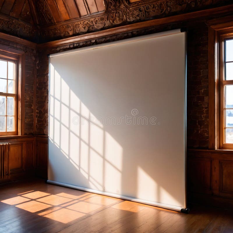 Blank, Empty, Whiteboard for Customizable Written Message, in Retro ...