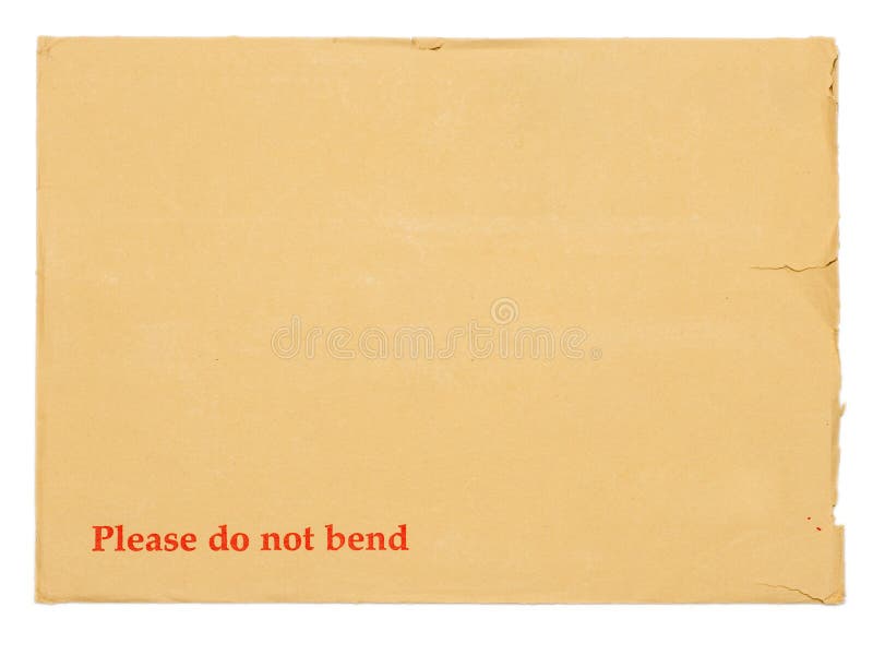 Please Do Not Bend Envelopes Stock Photos - Free & Royalty-Free Stock ...