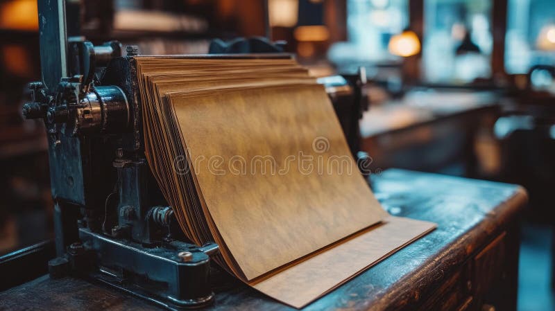 Blank Envelopes are Being Sorted by a Machine Designed for Mail Sorting ...