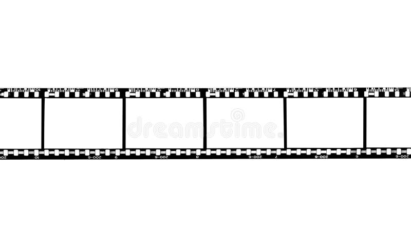 Blank film strip stock image. Image of roll, blank, entertainment ...