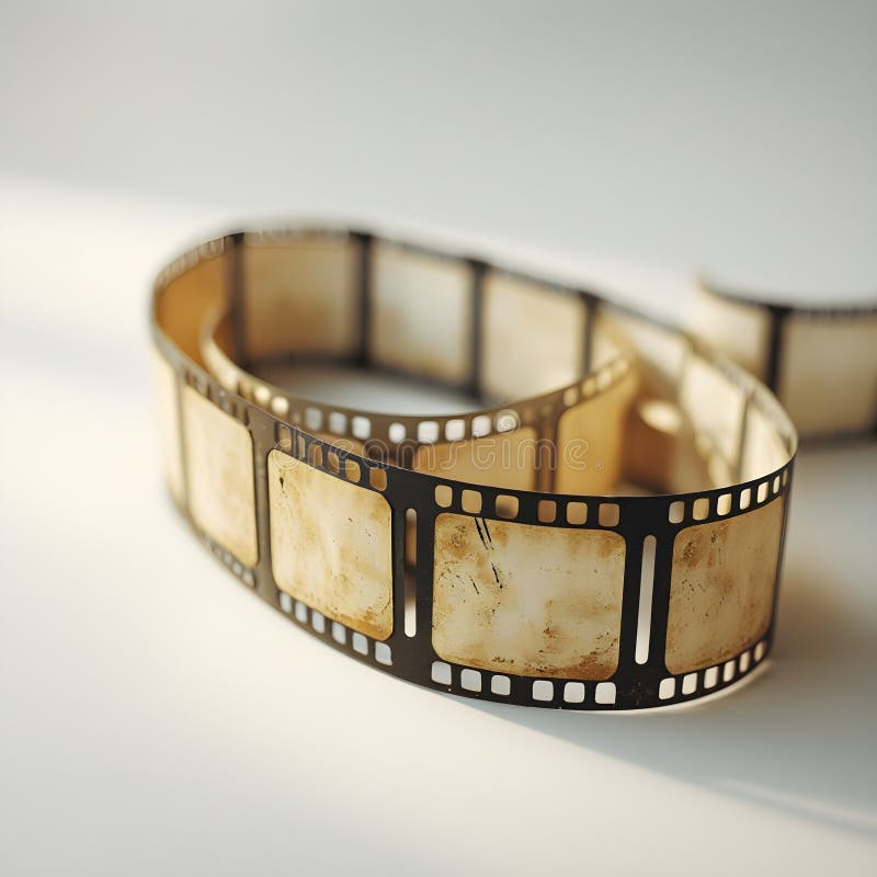 Blank film strip stock illustration. Illustration of cinema - 371705572