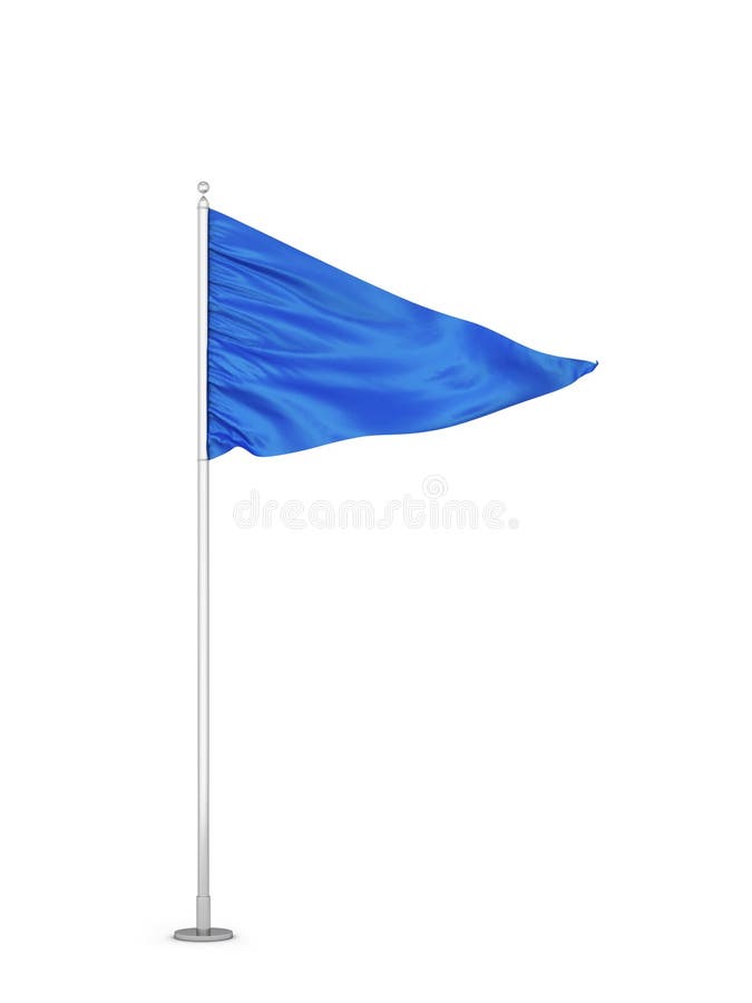 Blue Blank Flag Flagpole Stock Illustrations – 338 Blue Blank Flag ...