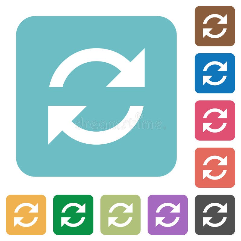 Refresh icons. stock vector. Illustration of refresh - 11923215