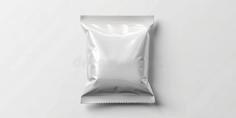 Blank Flexible Packaging Mockup a Clean, Sleek, and Versatile Pouch for ...