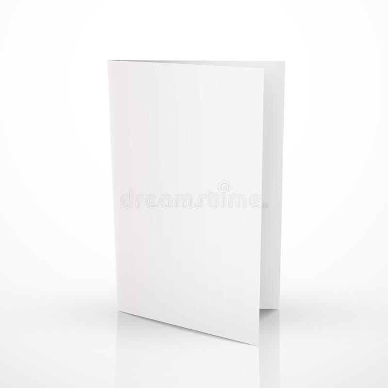 Blank Folder Brochure Design Stock Vector - Illustration of leaflet ...