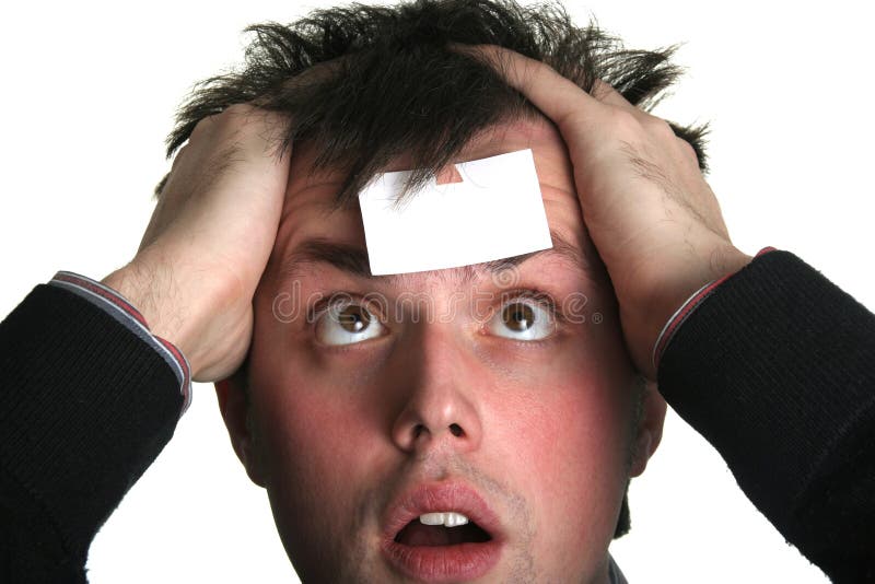 Blank forehead six stock image. Image of space, concepts - 2164371