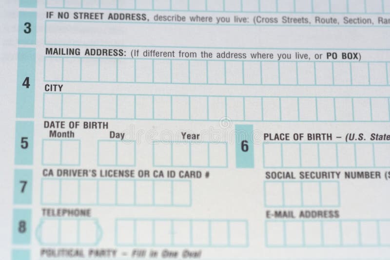 Blank form stock photo. Image of complete, government - 1501900