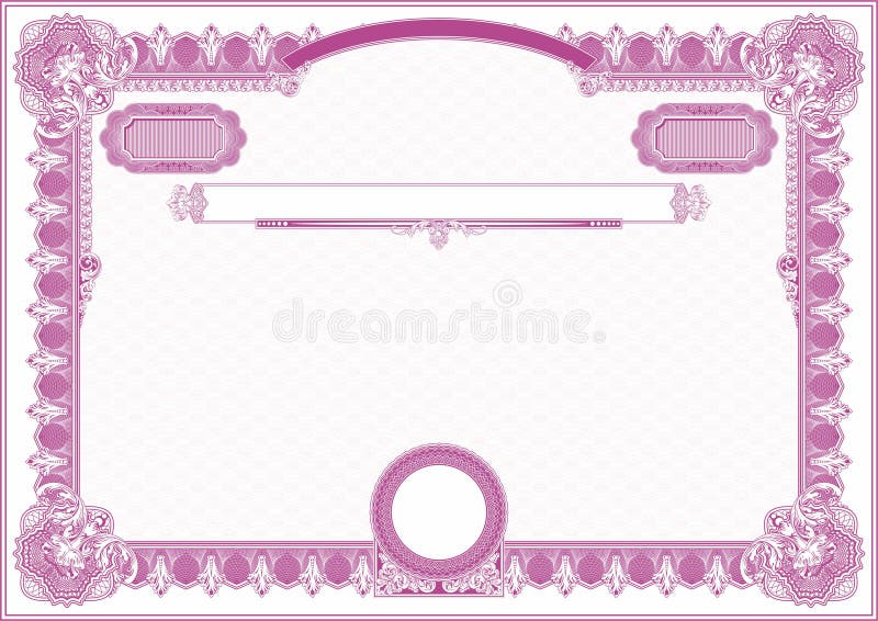 Horizontal Blank for Creating Certificates and Other Securities with ... Horizontal Blank for Creating Certificates and Other Securities with ...