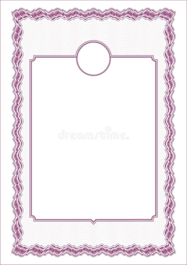 Certificate Lilac Stock Illustrations – 800 Certificate Lilac Stock ...
