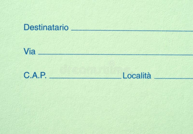 Blank form with fields stock photo. Image of translation - 167988472