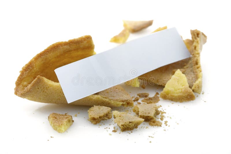 Blank fortune cookie stock photo. Image of fortune, dining - 3029084