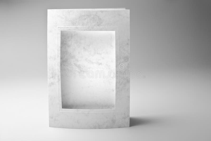 Blank Frame Card or Photo Frame Stock Photo - Image of note, christmas ...