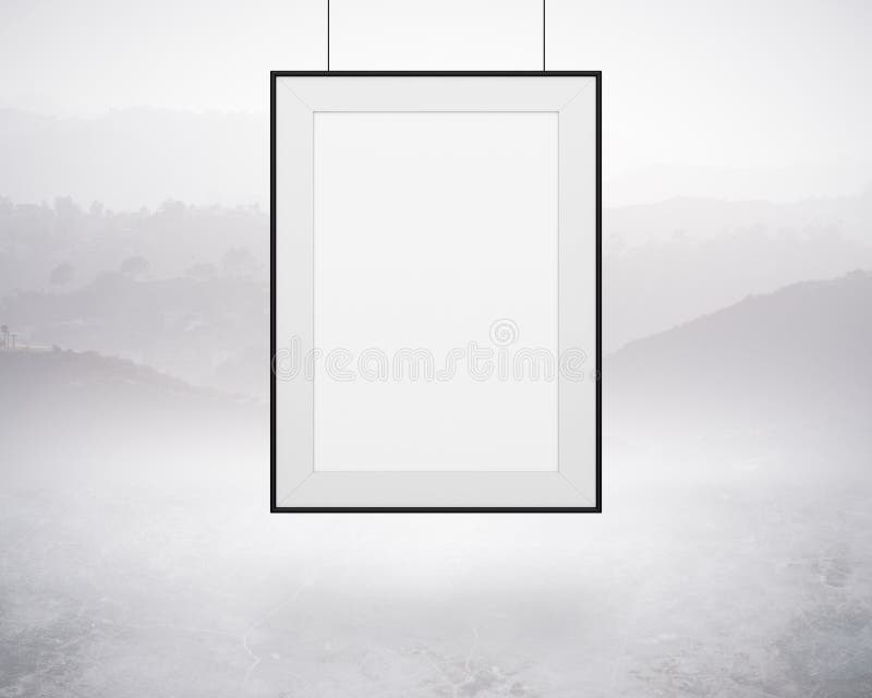 Blank frame stock illustration. Illustration of placard - 49697086