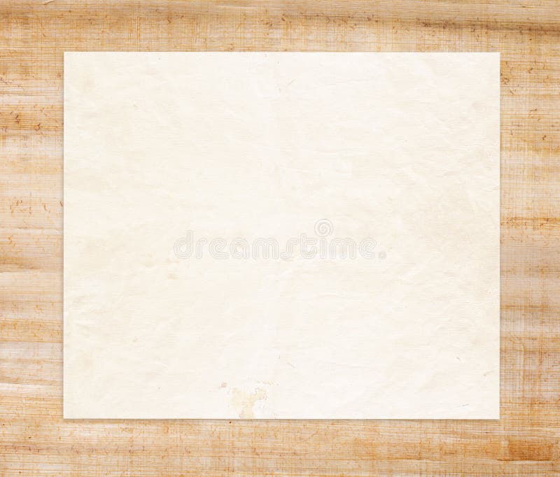 Old papyrus paper stock illustration. Illustration of illustration ...