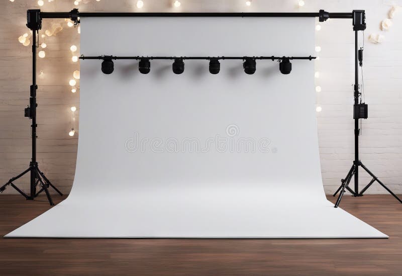 And Blank Frame White Backdrop Step Repeat Paper Abstract Olated Design ...