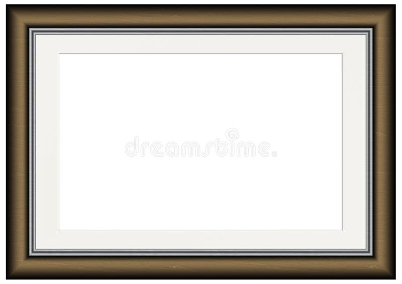 Blank frame stock image. Image of office, ornate, portfolio - 48049775