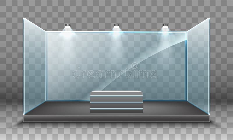 Blank Trade Show Indoor Display Lighting Stock Illustrations – 119 ...