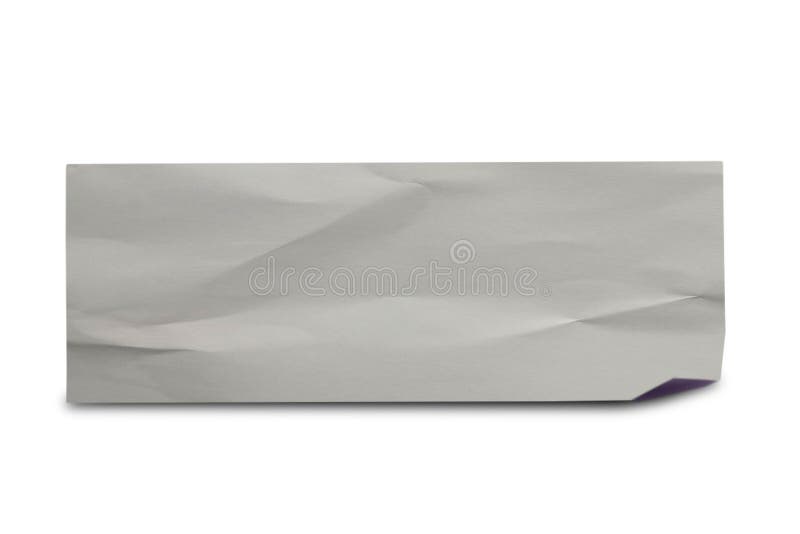 Blank Glued Paper Sticker Tag Label Texture Stock Illustration ...