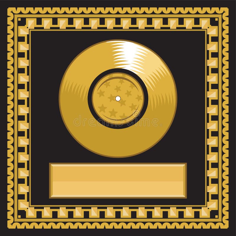 Blank Gold Record Stock Illustrations – 528 Blank Gold Record Stock ...