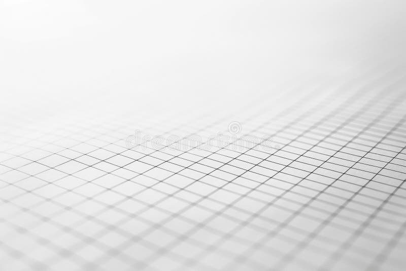 Blank Graph Paper Background with a Grid of Fine Lines on a White ...