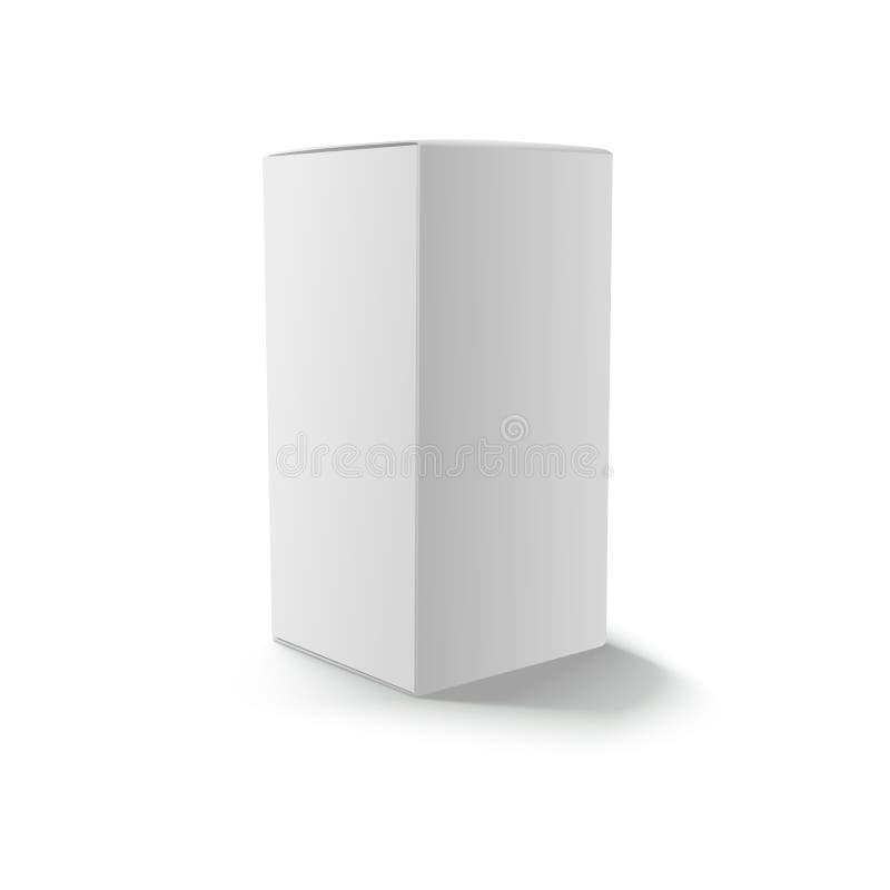 Blank gray box stock vector. Illustration of object, shape - 62378255