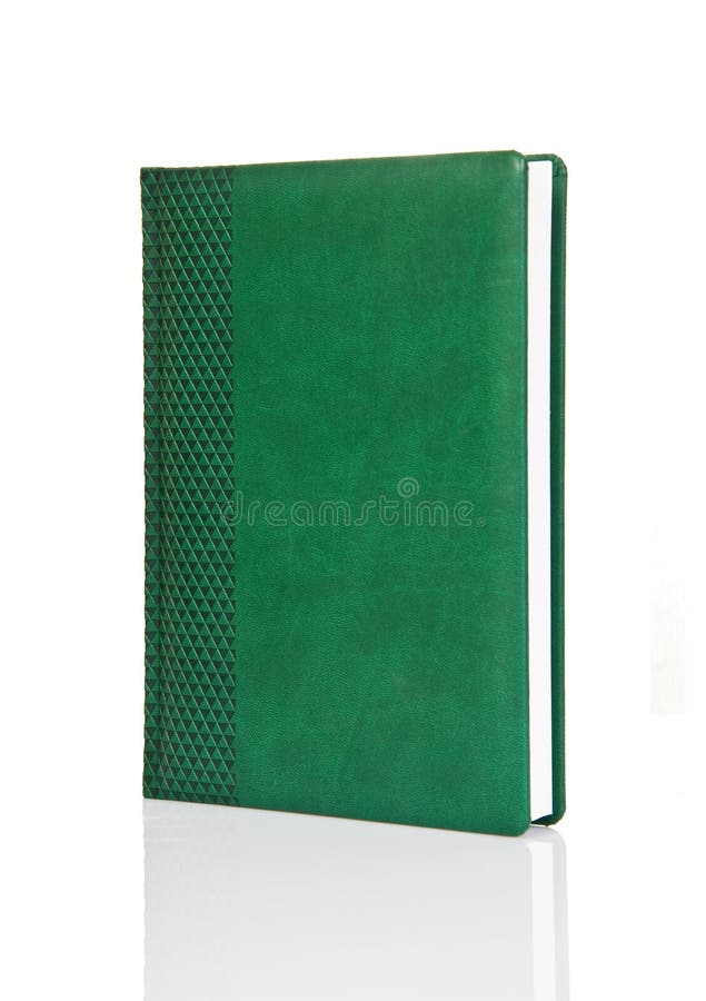 Blank Green Hardback Book with Ornament Stock Photo - Image of element ...