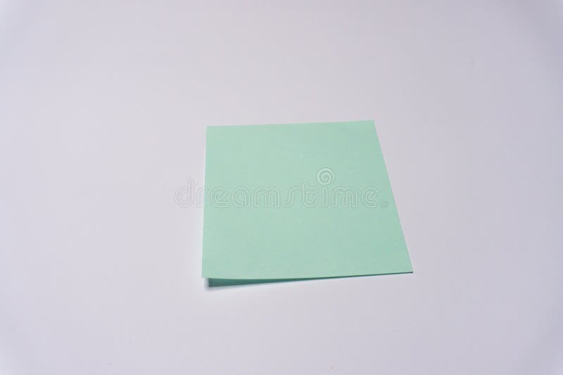Blank green sticky notes stock photo. Image of blank - 271953336