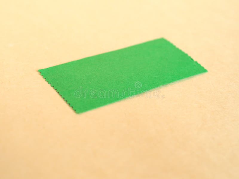 Blank green tag label stock photo. Image of office, labels - 187213724