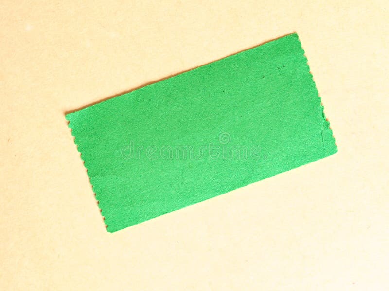 Blank green tag label stock image. Image of sticker - 188287527