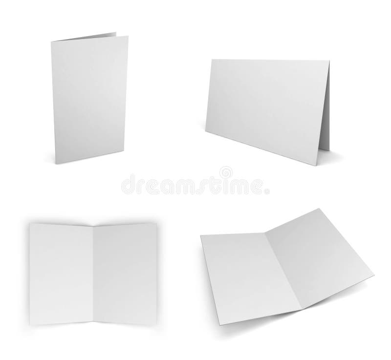 Blank Cards Greeting Cards Blank folded greetings card featuring a ...
