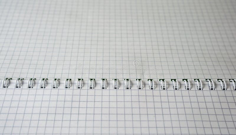 Blank Grid Paper Waiting for Creativity in a Cozy Workspace Stock Image ...