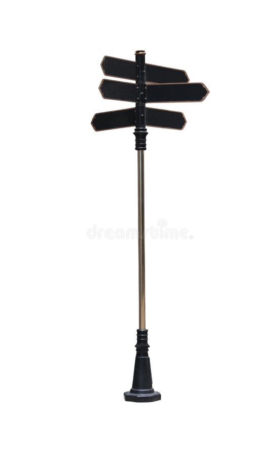 Blank guide post stock photo. Image of post, direction - 1820910