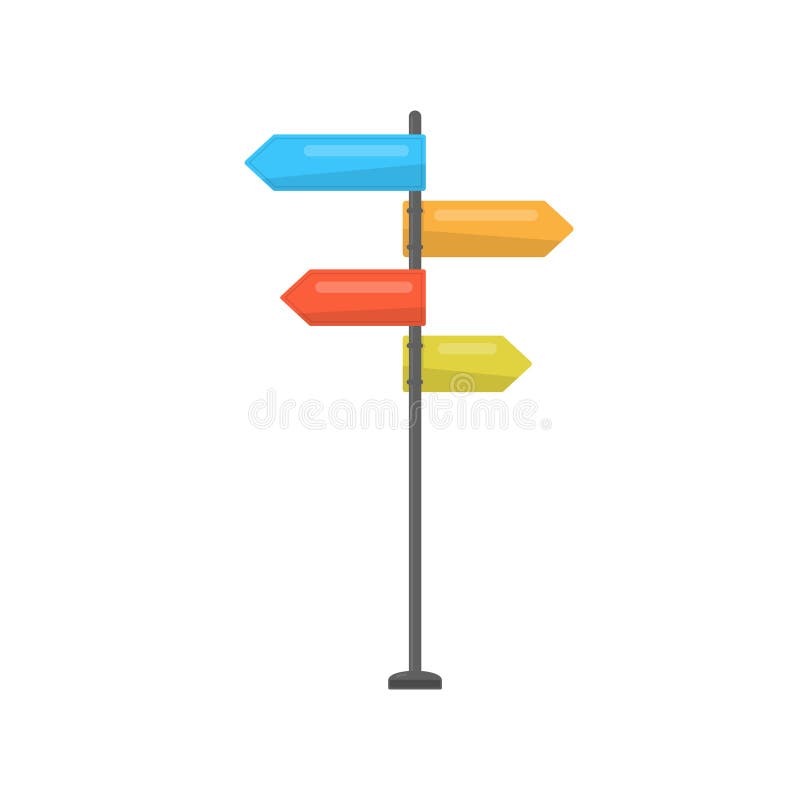 Guidepost Isolated Isolated Vector Icon Easily Editable Easily Editable ...