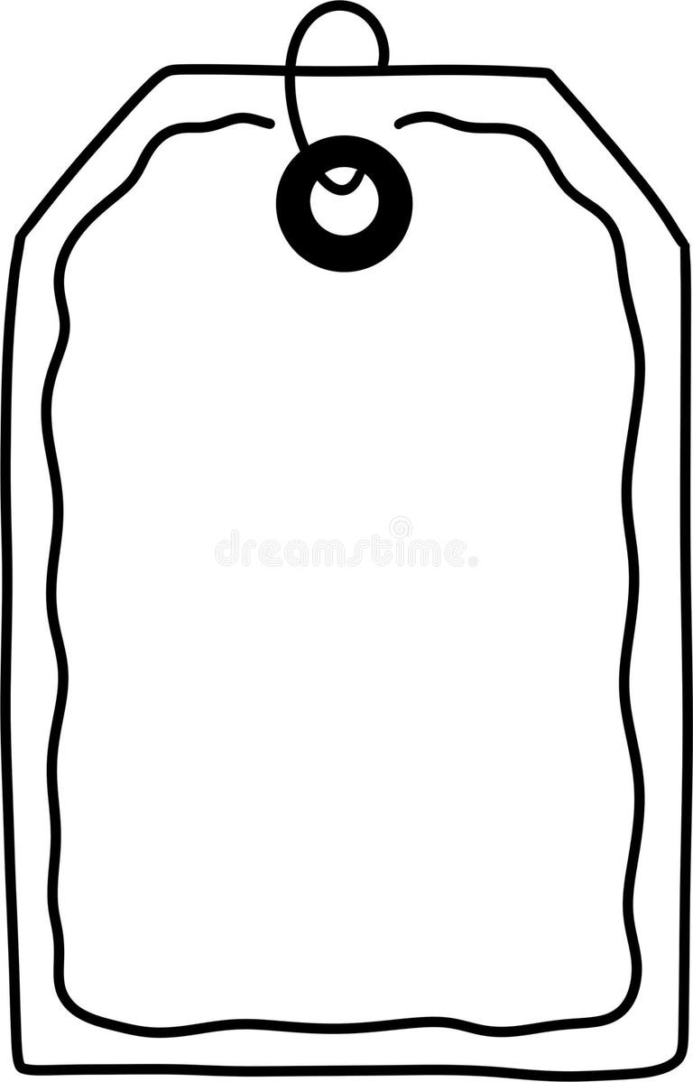 Border Blank Gift Tag Illustration Stock Illustrations – 3,403 Border ...