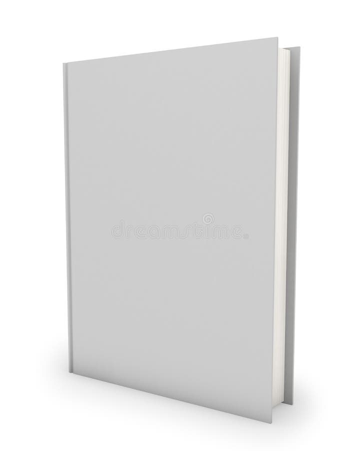 Blank hardcover book stock vector. Illustration of paper - 86035849