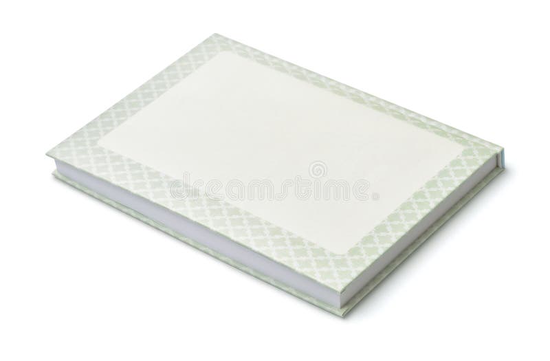 Blank hardcover paper book stock image. Image of single - 293304665