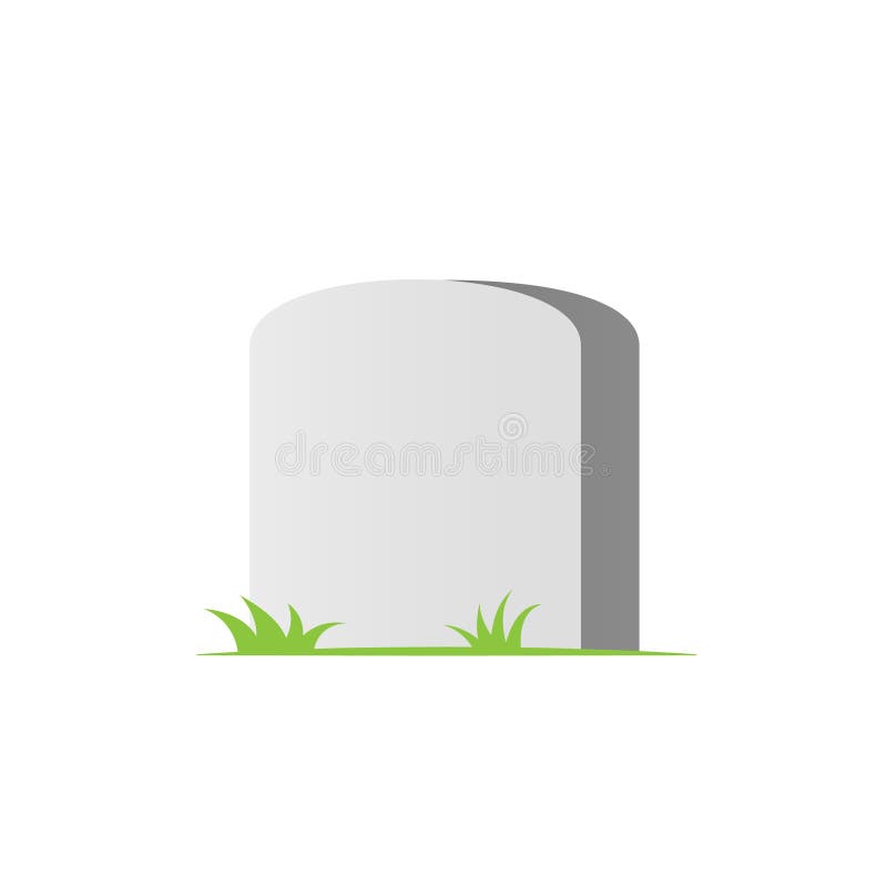 Blank headstone vector stock vector. Illustration of copy - 258141441