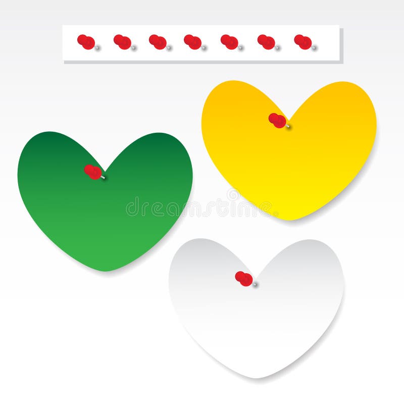Heart Shaped Note Paper White Stock Illustrations – 179 Heart Shaped ...